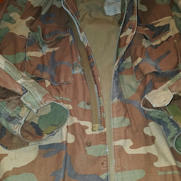 Jackets & Coats | Camo Military Flak Jacket | Poshmark