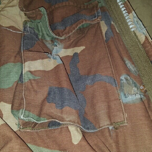 Jackets & Coats | Camo Military Flak Jacket | Poshmark