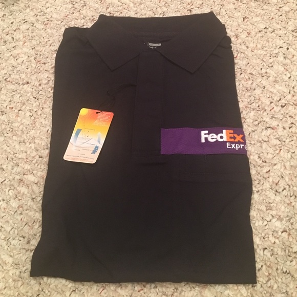 Fedex Stan Herman | Shirts | Fedex Express Ss Dry Tech Polo New | Poshmark