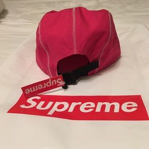 Supreme | Accessories | Pink Supreme Reflective Box Logo Hat | Poshmark