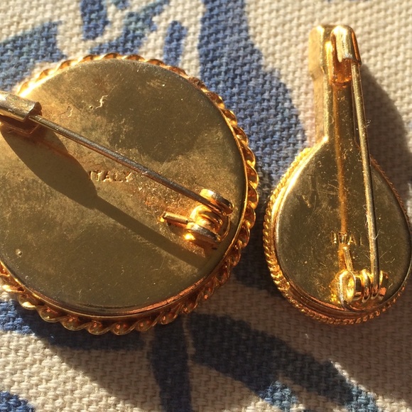 Vintage | Accessories | Intricate Mosaic Italian Brooches | Poshmark