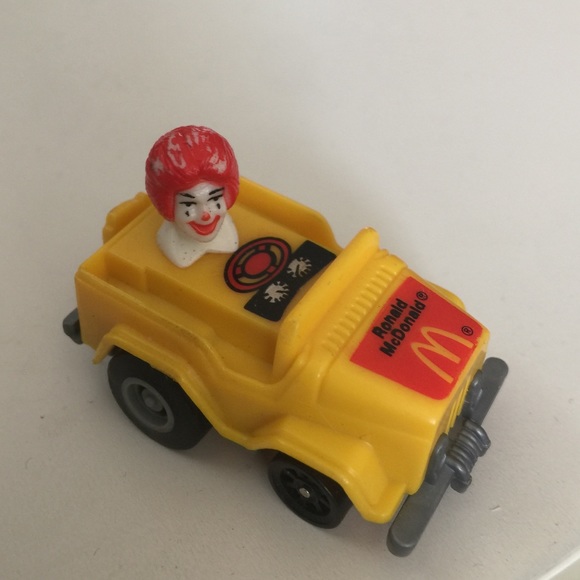 Accessories | Ronald Mcdonald Runabout Mcdonalds Racer Race Car | Poshmark