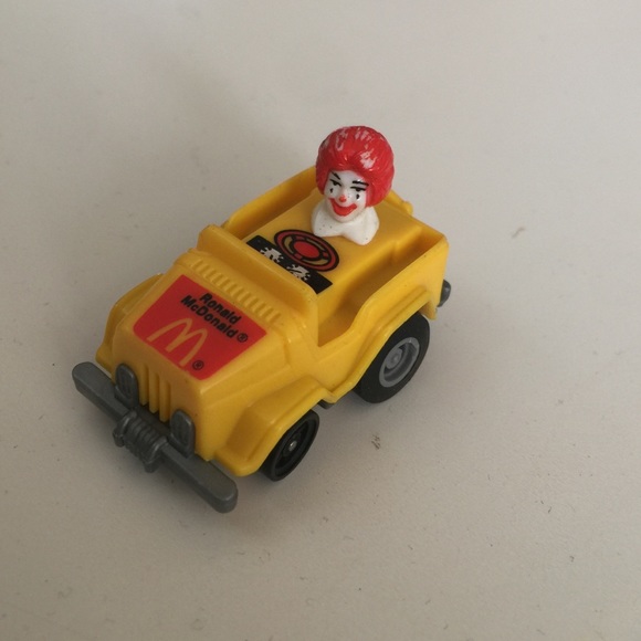 Accessories | Ronald Mcdonald Runabout Mcdonalds Racer Race Car | Poshmark