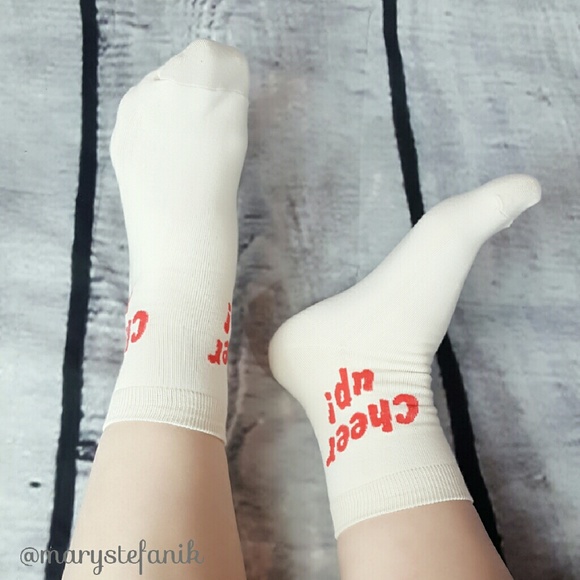 Fashionomics | Accessories | New Cheer Up Inspiration Graphic Crew ...