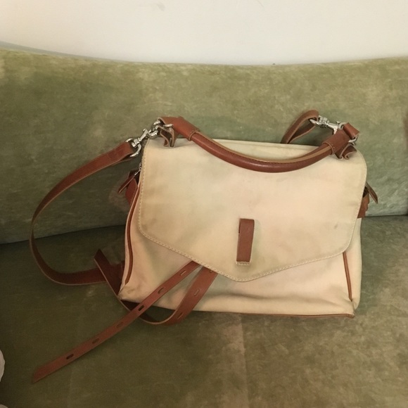 gryson | Bags | Gryson Ruby Bag Leather Beige Brown Crossbody Bag ...