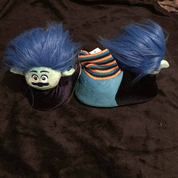 Shoes | Last One Trolls Slippers Brand New | Poshmark