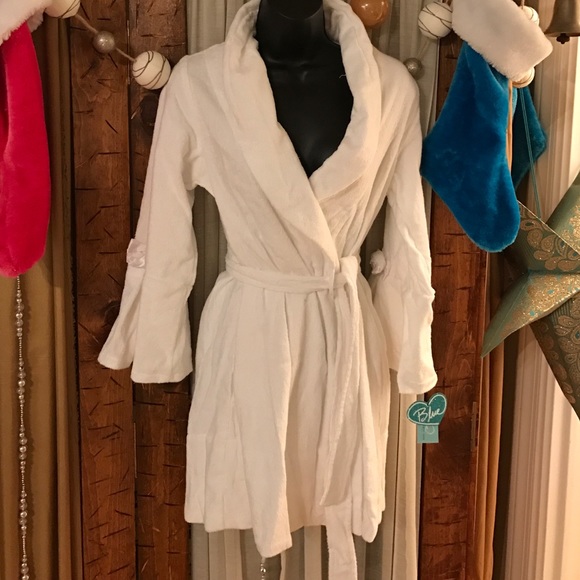 Betsey Johnson | Intimates & Sleepwear | Betsey Johnson Blue Terry ...