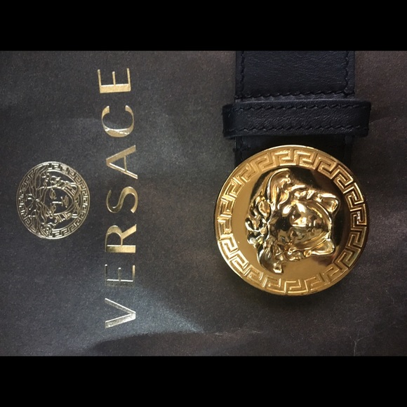 Versace | Accessories | Versace Medusa Head Belt | Poshmark