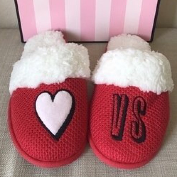 Victoria's Secret | Shoes | New Victorias Secret Embroidered Cozy ...