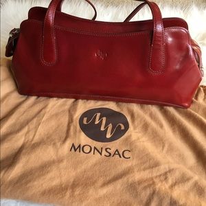 MONSAC - MONSAC Original SATCHEL Dark Brown Leather from L's closet on ...