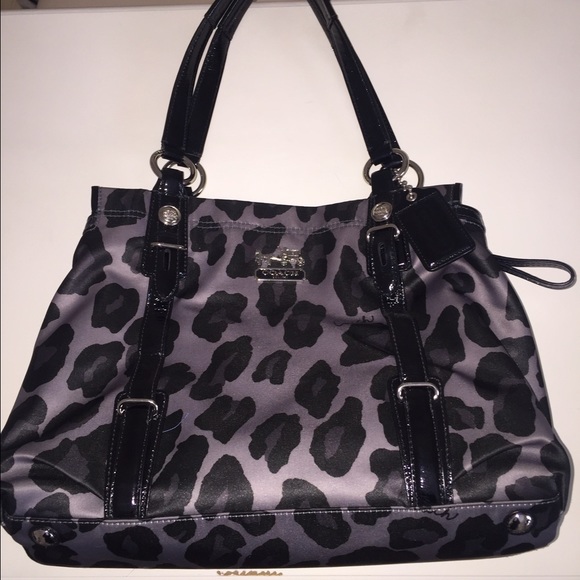 Coach | Bags | Coach Cheetah Print Medium Sized Handbag | Poshmark