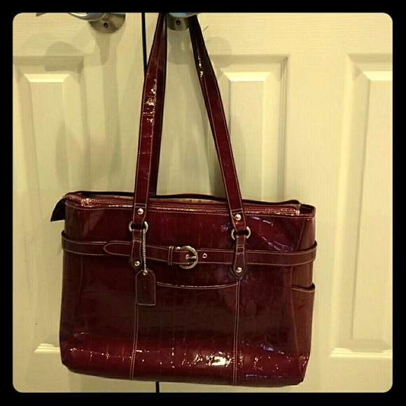 siamod | Bags | Siamod Red Computer Bag | Poshmark