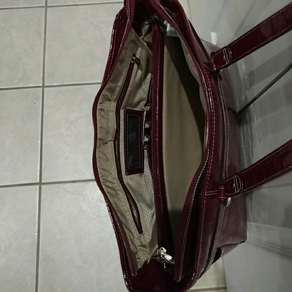 siamod | Bags | Siamod Red Computer Bag | Poshmark