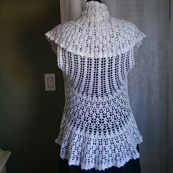 Sweaters | White Crochet West | Poshmark