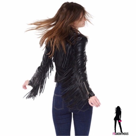 Style Mafia | Jackets & Coats | Style Mafia Rodera Black Leather Jacket ...