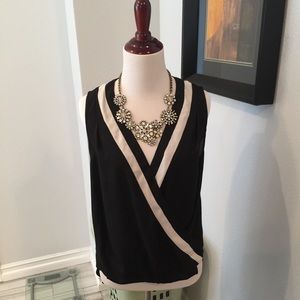 Lush | Tops | Nwot Lush Sleeveless Crossover Blouse | Poshmark