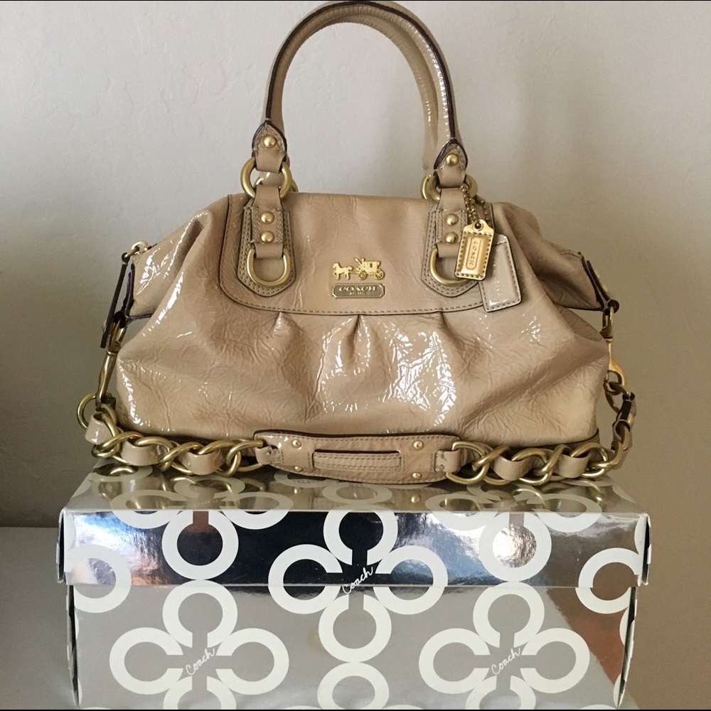 Coach Patent Sabrina Satchel - Gem