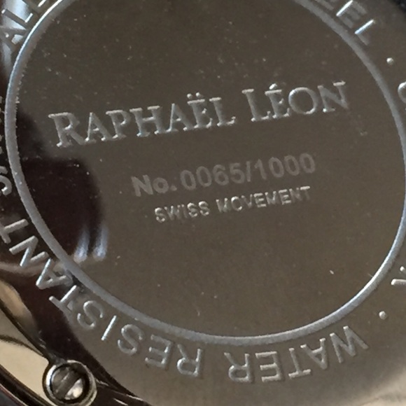 Raphael Leon | Accessories | Raphael Leon Swiss Movement Watch | Poshmark