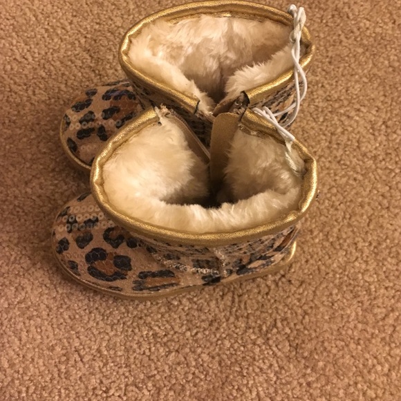 Shoes | Girl Toddler Leopard Print Boots | Poshmark