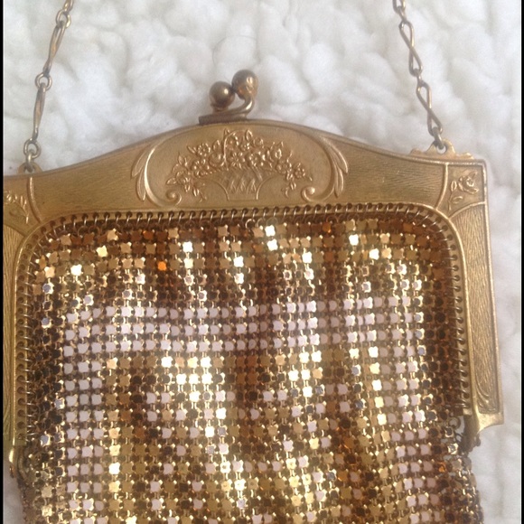 Vintage | Bags | Rare Vintage Gold Metal Mesh Purse | Poshmark