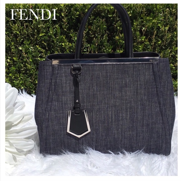 Fendi | Bags | Fendi Denim Bag | Poshmark