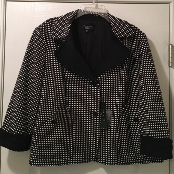 Talbots | Jackets & Coats | Nwt Talbots Grace Fit Petite Dress Jacket ...