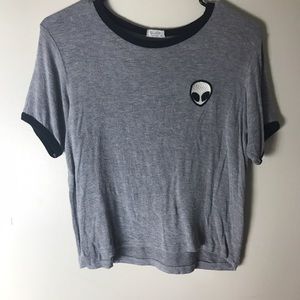 brandy melville alien top on Poshmark