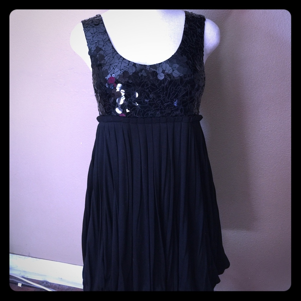 Black Sexy Short Dress Gem