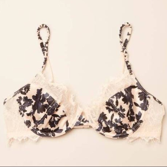 Free People | Intimates & Sleepwear | Free People Dark Blooms Lace ...