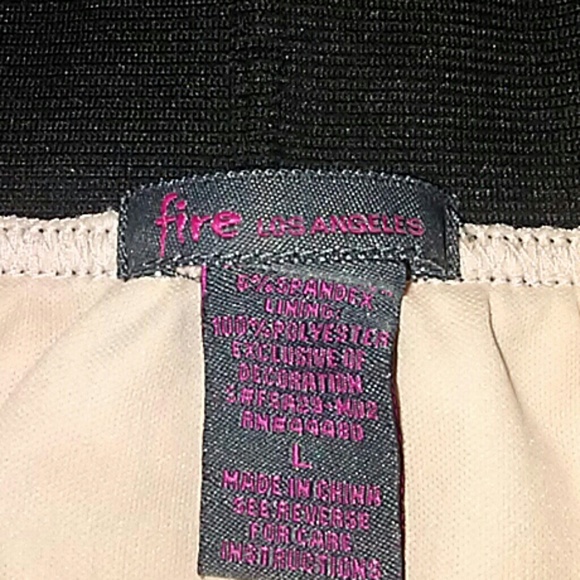 Fire Los Angeles | Dresses | Fire Los Angeles Mini Skirt | Poshmark