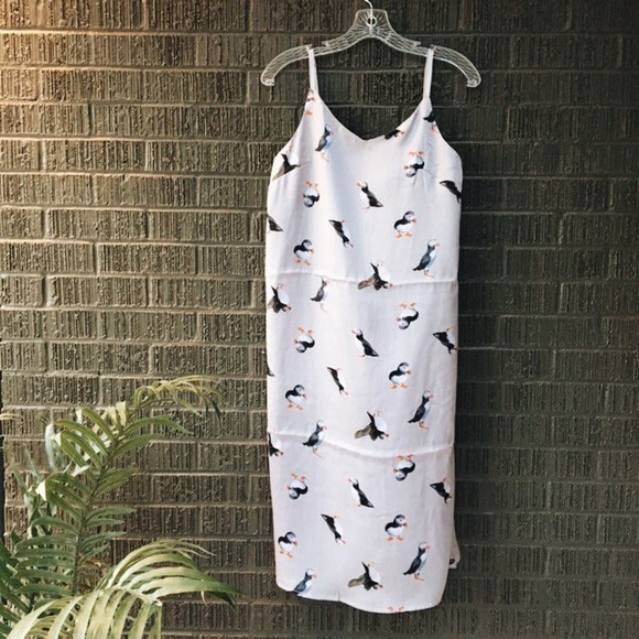 Eric + Lani | Dresses | Eric Lani Quicksand Puffin Slip Gown Dress ...