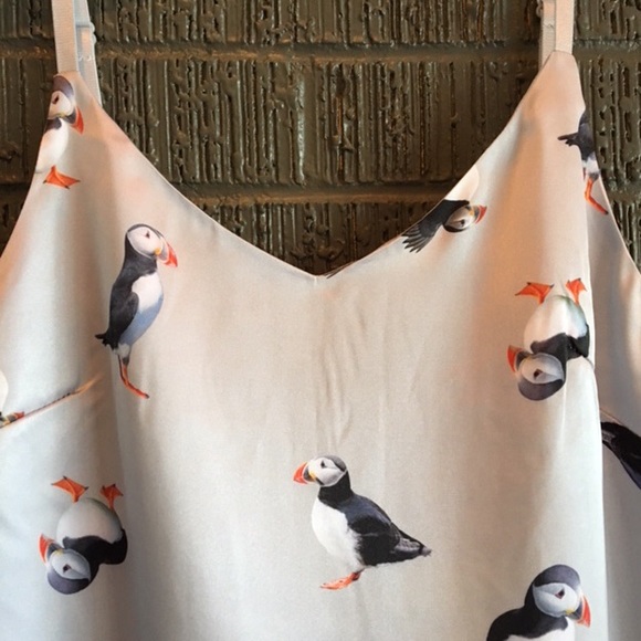 Eric + Lani | Dresses | Eric Lani Quicksand Puffin Slip Gown Dress ...