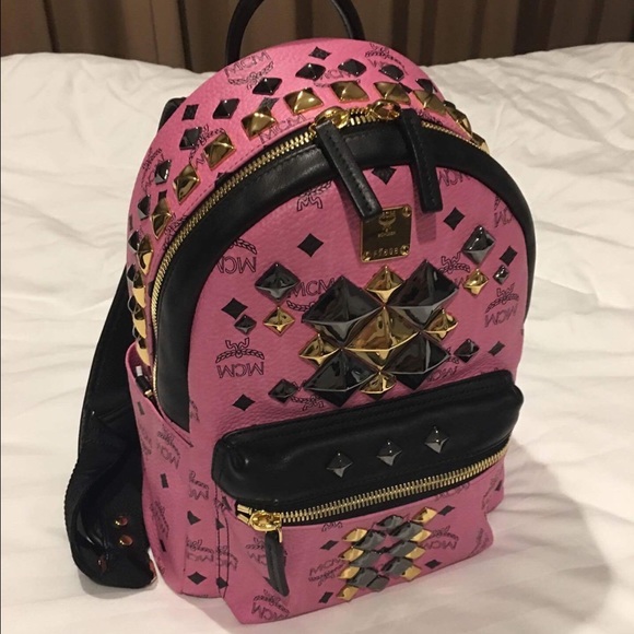 MCM | Bags | Soldmcm Mini In Pink | Poshmark
