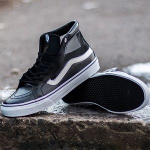 Vans | Shoes | Vans Sk8 Hislim Mesh Cut Out High Tops | Poshmark