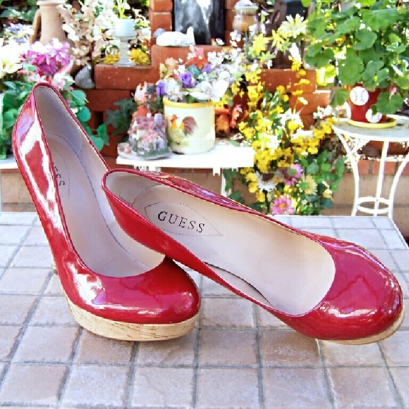 Guess | Shoes | Women Red Heels | Poshmark