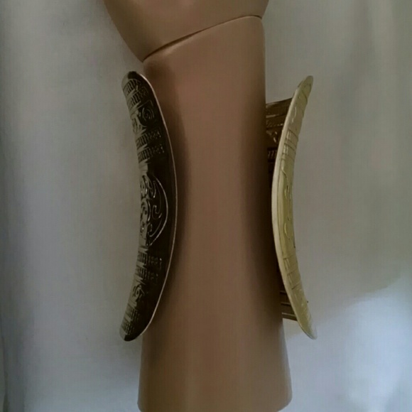 Jewelry | Gorgeous Embellish Wide Cuff Bracelet | Poshmark