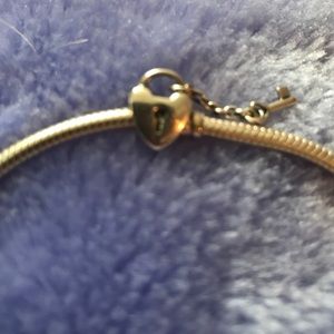 Pandora - Pandora Sterling silver heart lock and key charm from Julia's ...