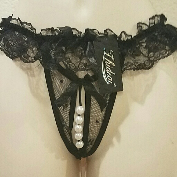 Fhideai | Intimates & Sleepwear | Sexy Stimulating Open Crotch Pearl ...