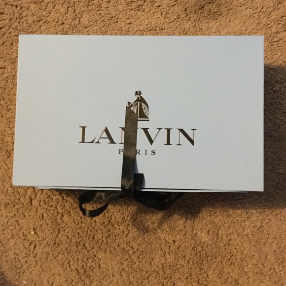 Lanvin | Accessories | Lanvin Empty Shoe Box With Authenticity Card ...