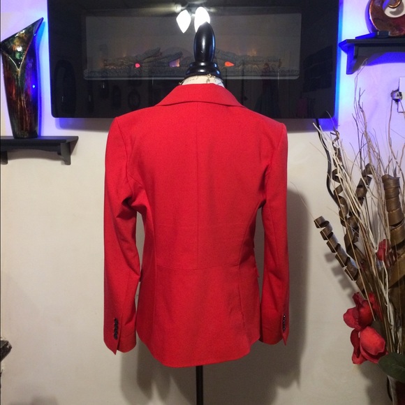 Express | Jackets & Coats | Red Blazer By Express | Poshmark