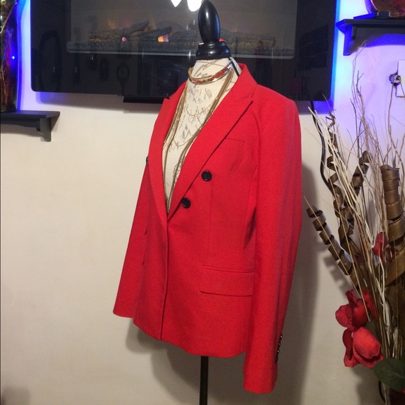 Express | Jackets & Coats | Red Blazer By Express | Poshmark