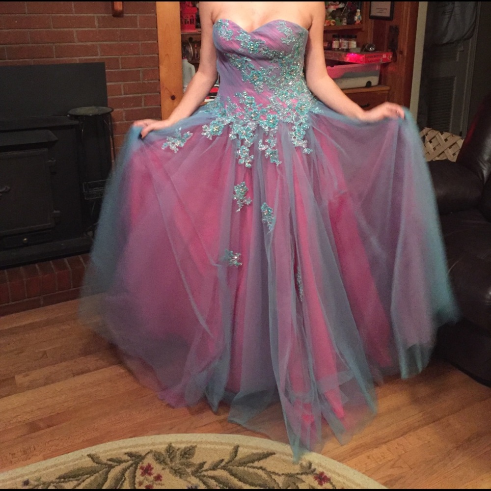 Prom/Pageant Ball Gown - Gem