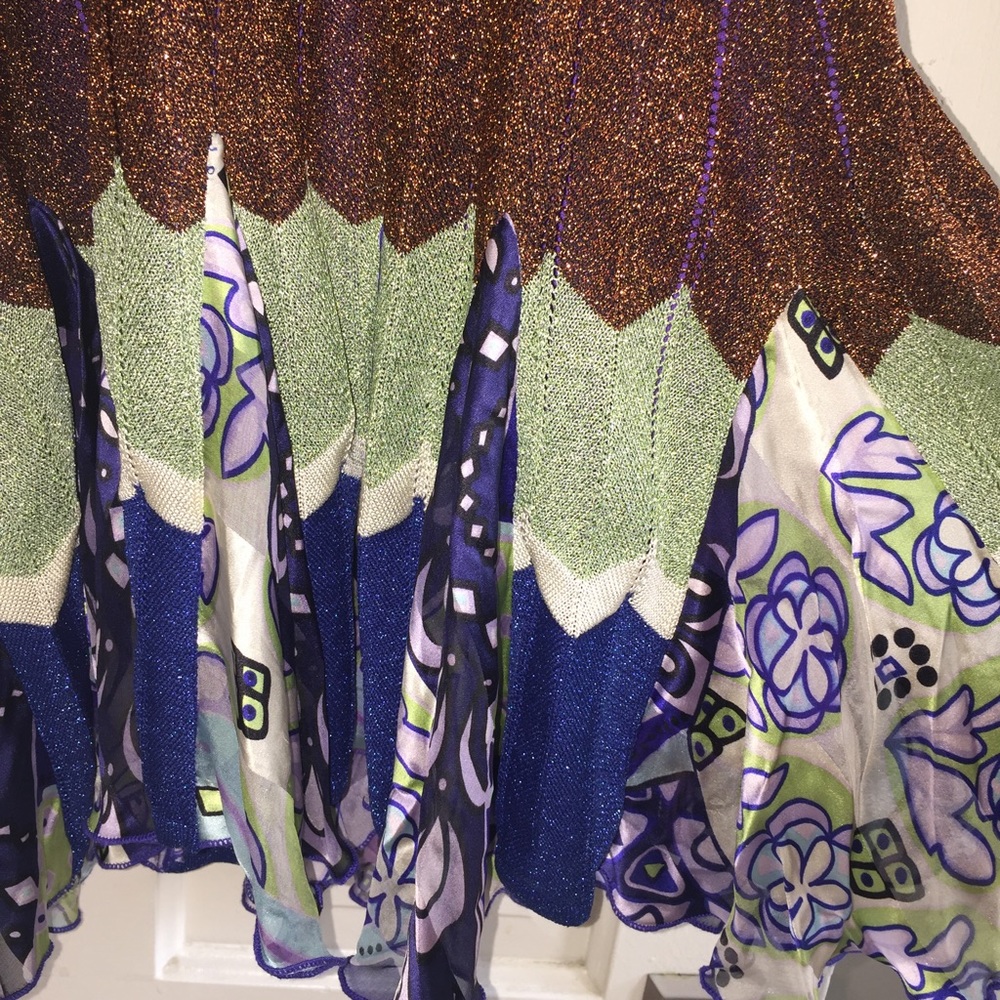 Y2k Ginger + Java Chevron Crochet Dress Seen On Paris… - Gem