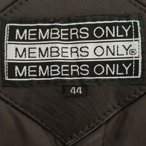 Jackets & Coats | Members Only Leather Jacket | Poshmark
