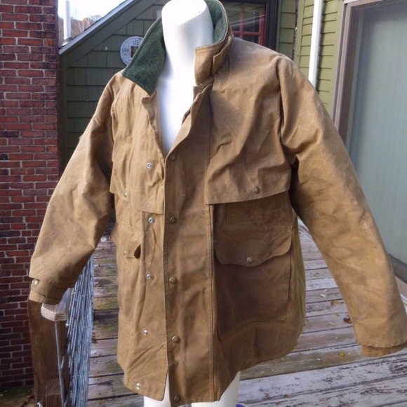 filon | Jackets & Coats | Vintage Filson Tin Cloth Packer Jacket Coat ...