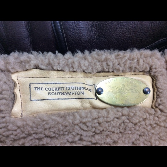 cockpit clothing company | Jackets & Coats | Mens Brown Leather Flying ...