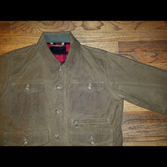 Filson | Jackets & Coats | Tin Cloth Fleece Lined Packer Coat Jacket ...