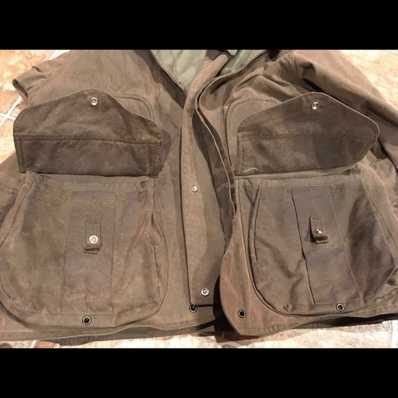 Filson | Jackets & Coats | Vintage Size Filson 435 Oil Cloth Wax ...