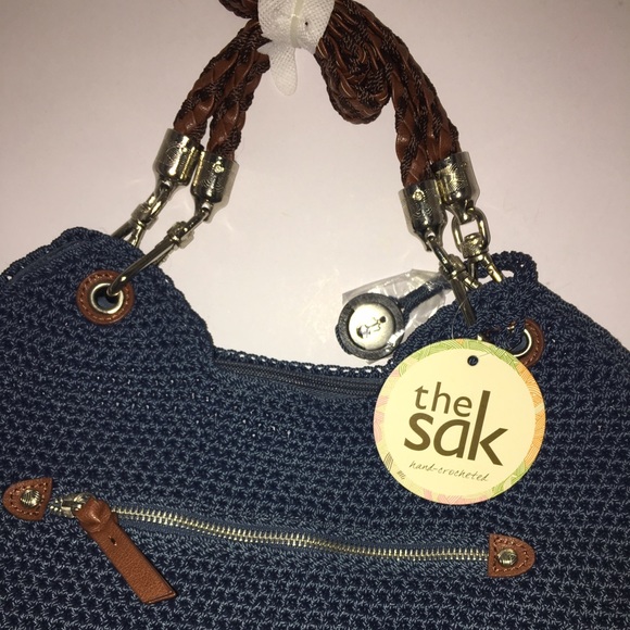 The Sak | Bags | The Sak Indio Crochet Vintage Blue | Poshmark