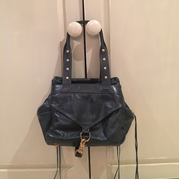 Botkier | Bags | Botkier Satchel Teal And Gold | Poshmark